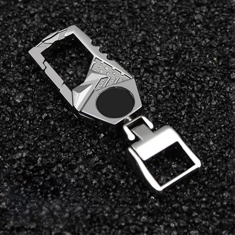 Creative New Men Metal Keychain for car keys Pendant personality ...