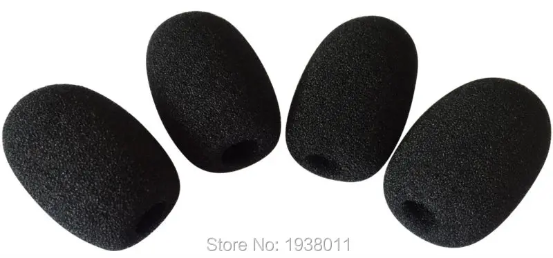 100 Pcs Free Shipping Replacement Headset Foam Microphone Cover Mic ...