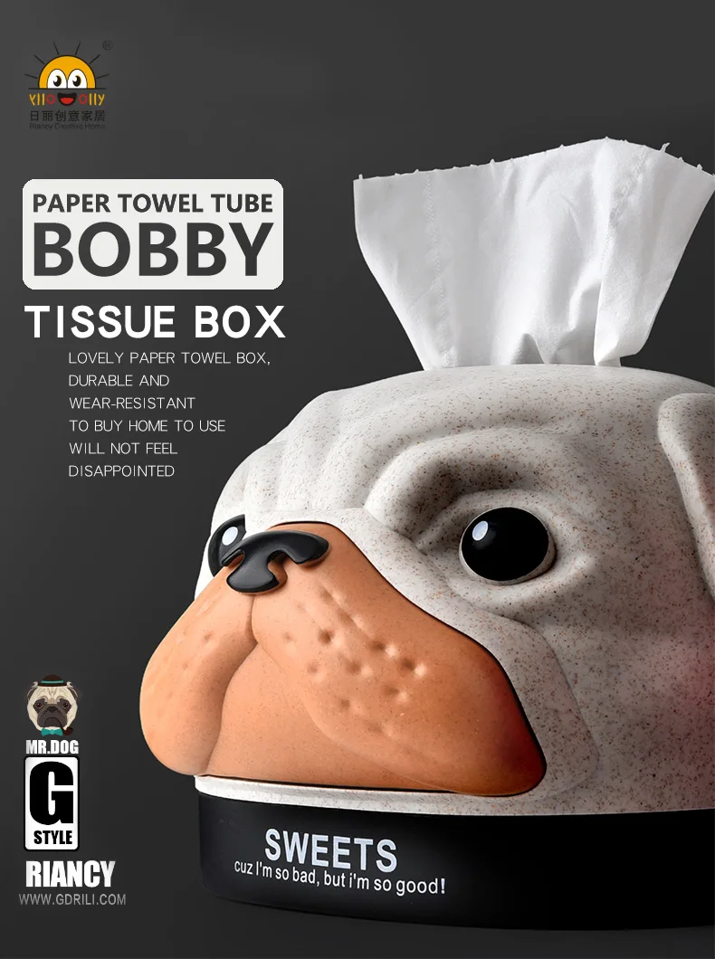 Bobby Dog Tissue Holder - Kids Paradise