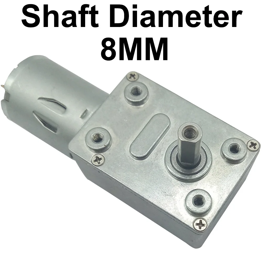Micro-Low-Speed-Electric-DC-Worm-Geared-Motor-High-Torque-6V-12V-24V ...