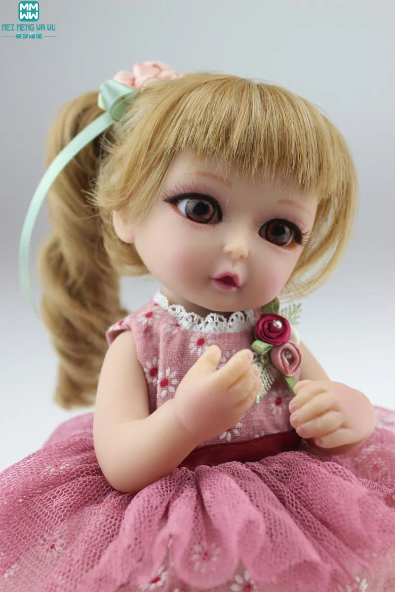 25cm Silicone Baby Dolls baby baby Mini SD BJD Simulation Super Cute