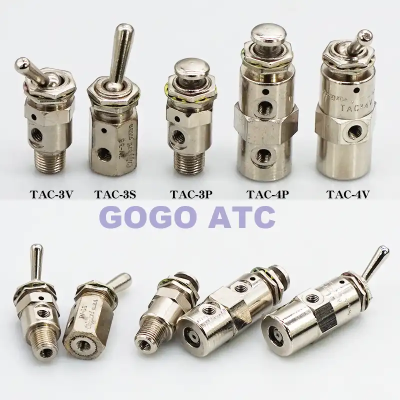 TAC pneumatic toggle valve TAC 3V 3P 3S 4V 4P TAC2 31V 31P 41V 41P ...