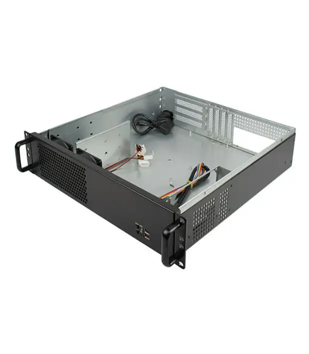 새로운 2U 컴퓨터 케이스 산업용 컴퓨터 케이스 450MM 2U 서버 쇼트 박스 PC 대형 패널 대형 전원 공급 장치 ...