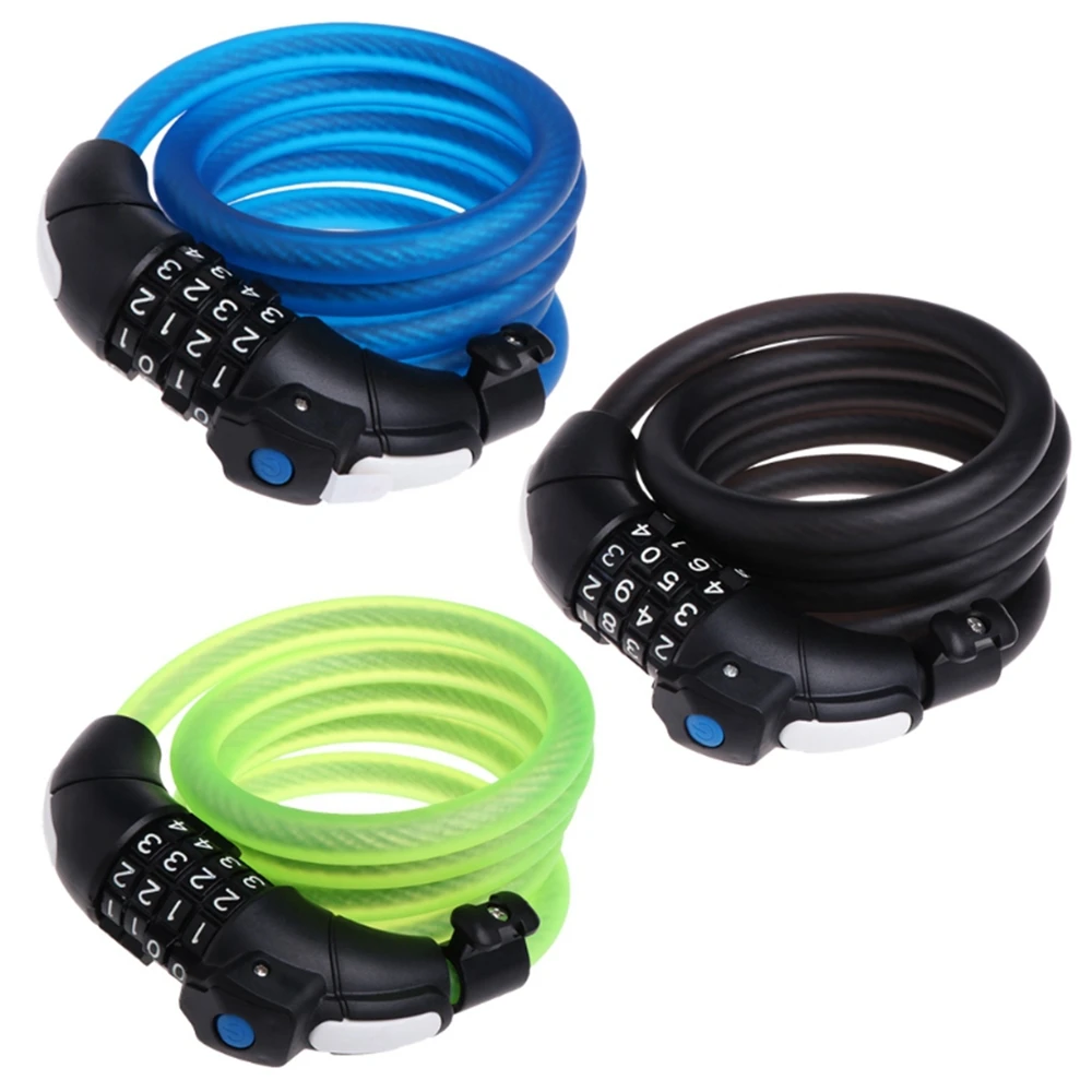 New Cable Cycling Lock MTB Mountain Road Code Bicycle Password Lock