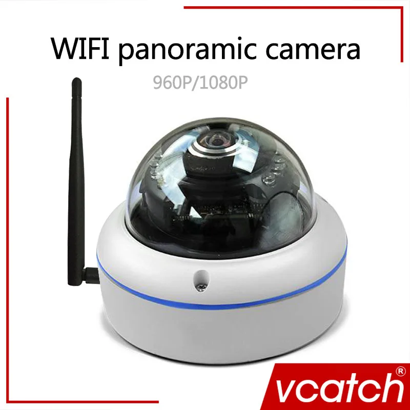 Vcatch Free shipping WiFi IP Camera 1080P Panoramic 360 Panorama CCTV ...