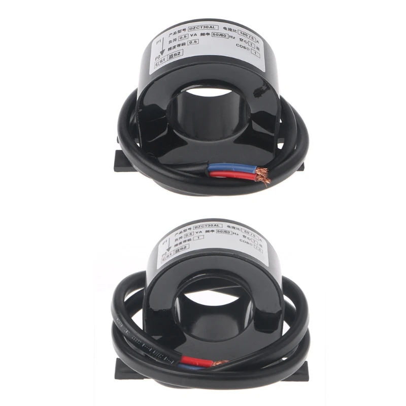3 Pieces/Set AC Current Sensor Transformer Replacement Core Current Transformer Coil Sensor Easy ...