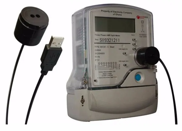 free shipping IEC 62056 21 protocol infrared usb smart meters optical ...