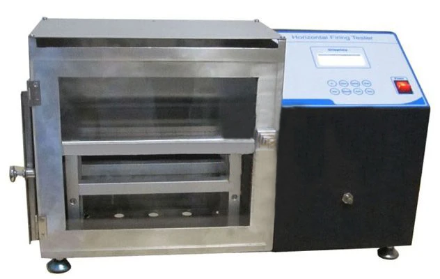 水平燃焼性テスター、iso 3795 fz/T01028 fmvss 302 din 75200 sae j369 astm D5132 jis d1201