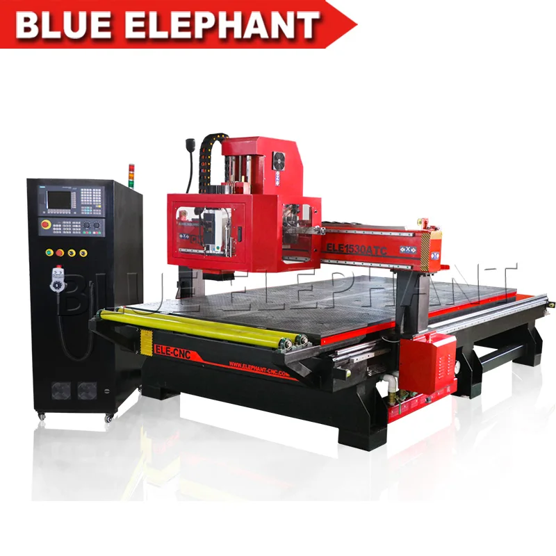 Good Quality ATC CNC Router Machine with Auto Tool Change Spindle ...