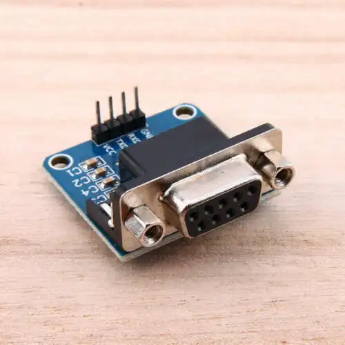 Módulo conversor de porta serial max3232 rs232 para ttl db9 conector max232| | - AliExpress