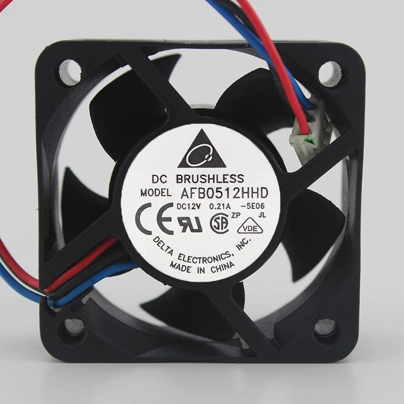 original AFB0512HHD 5020 5cm 12V 0.21A 3-wire ball bearing power supply ...