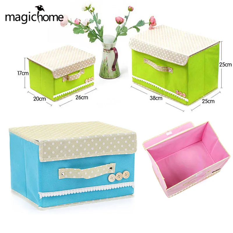 Folding Clothing Organizer High Quality Non woven Cardboard Storage Box ...