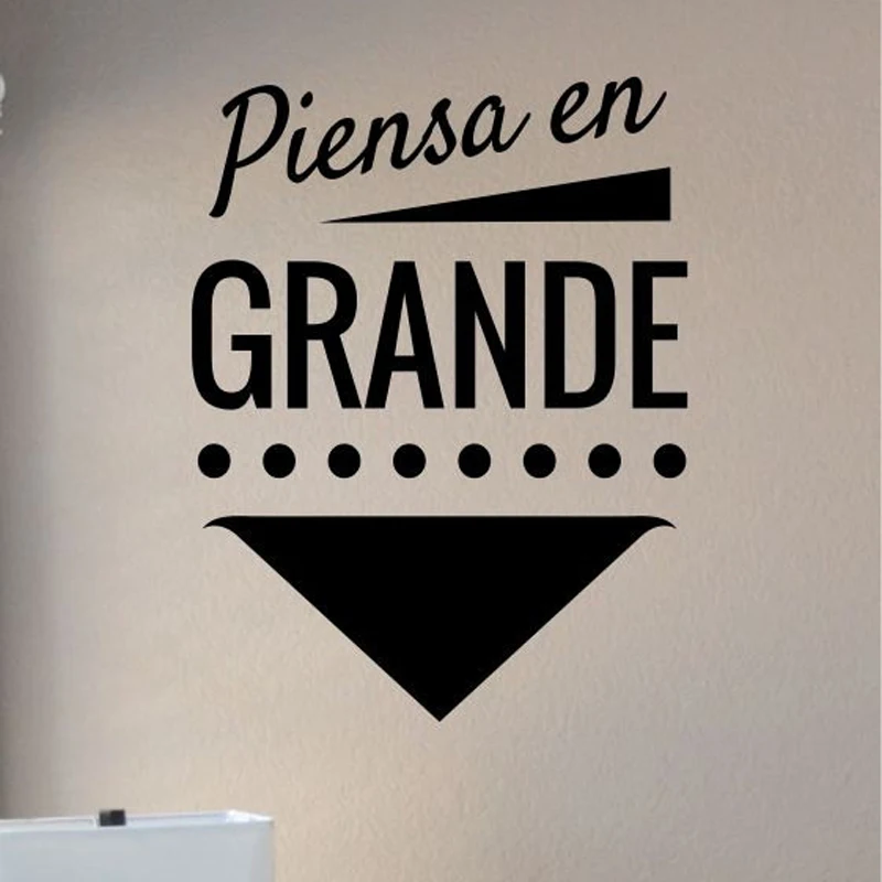 Spain Motto Vinyl DIY Wall Stickers Home Decoration Living room Bedroom ...