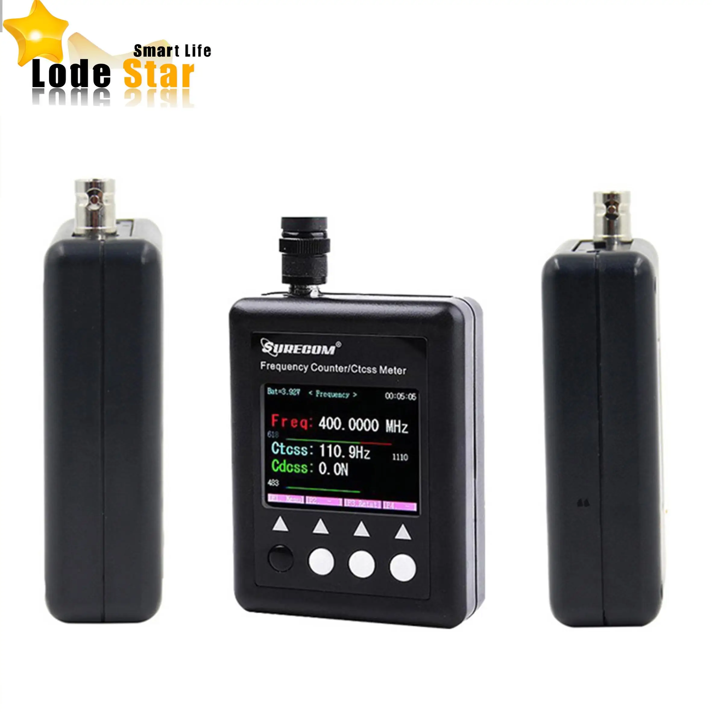 NEW-Radio-Portable-Frequency-Counter-SF401-Plus-walkie-talkie-Frequeny ...