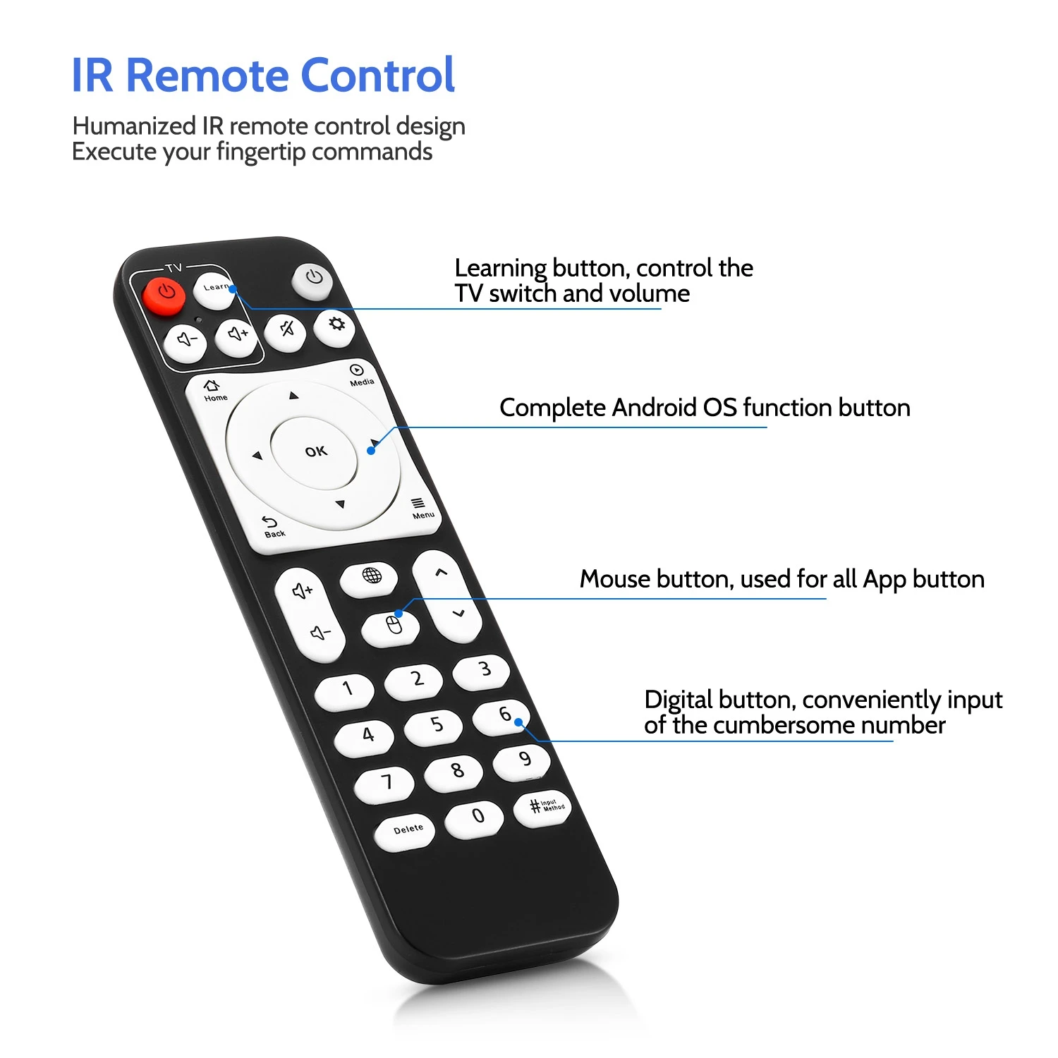 DEALDIG BOXD7 Android 7,1 Smart tv Box 6K Allwinner H6 четырехъядерный ...