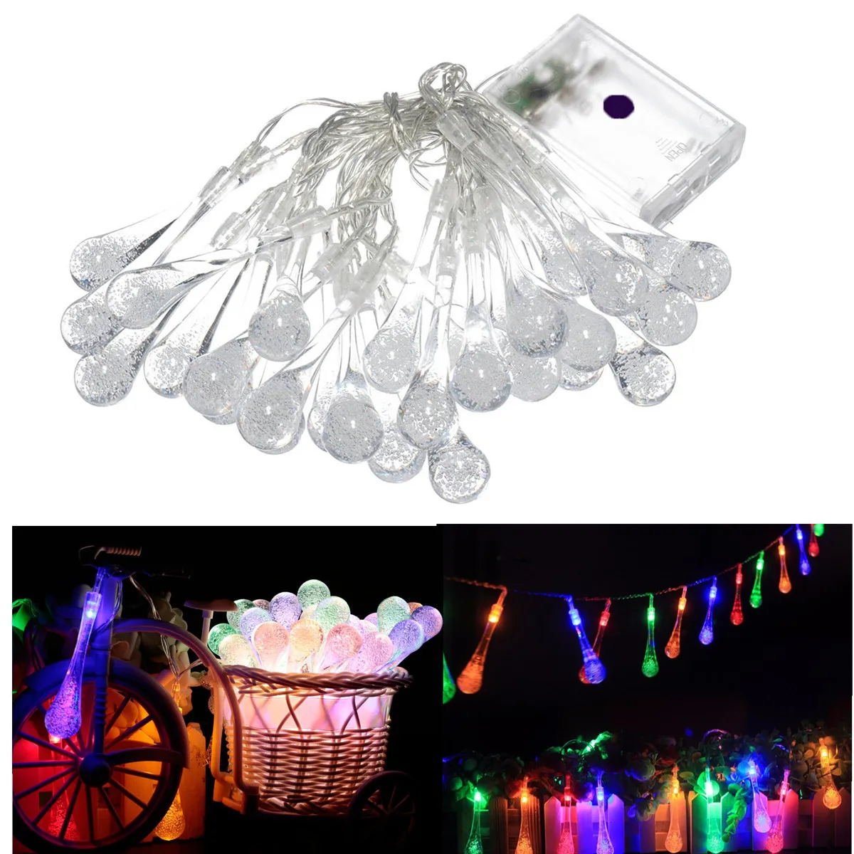 Approx-3-2M-Power-saving-30-LED-Battery-Powered-Raindrop-Fairy-String ...