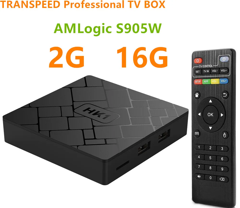 Aliexpress.com : Buy Transpeed Android Smart TV BOX 4K Amlogic S905W 2G ...