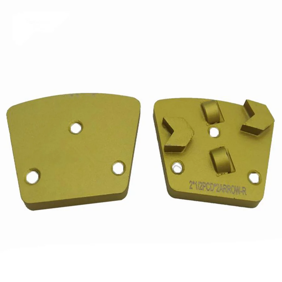 Metal Bond Diamond Grinding Shoes PCD Grinding Pads with Two Half PCD ...