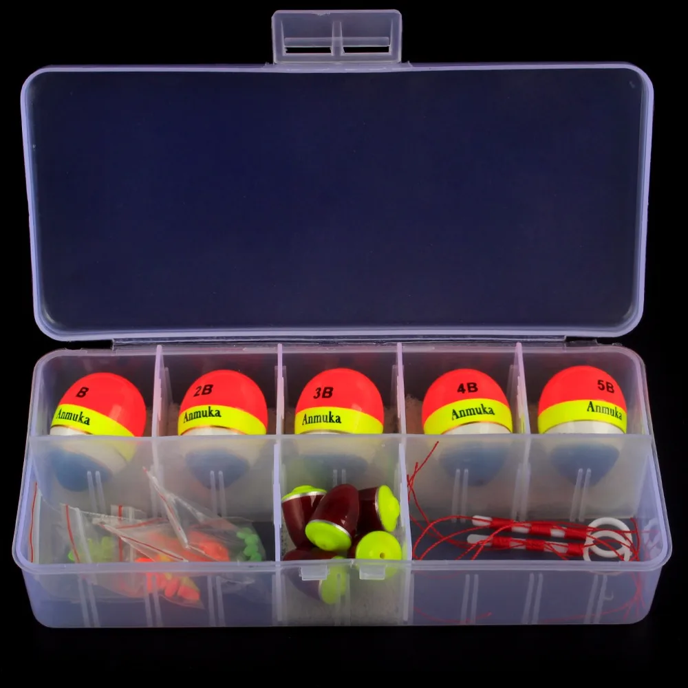 Anmuka Fishing Float Vertical Buoy Plastic Fishing Hard Tail Float Set ...