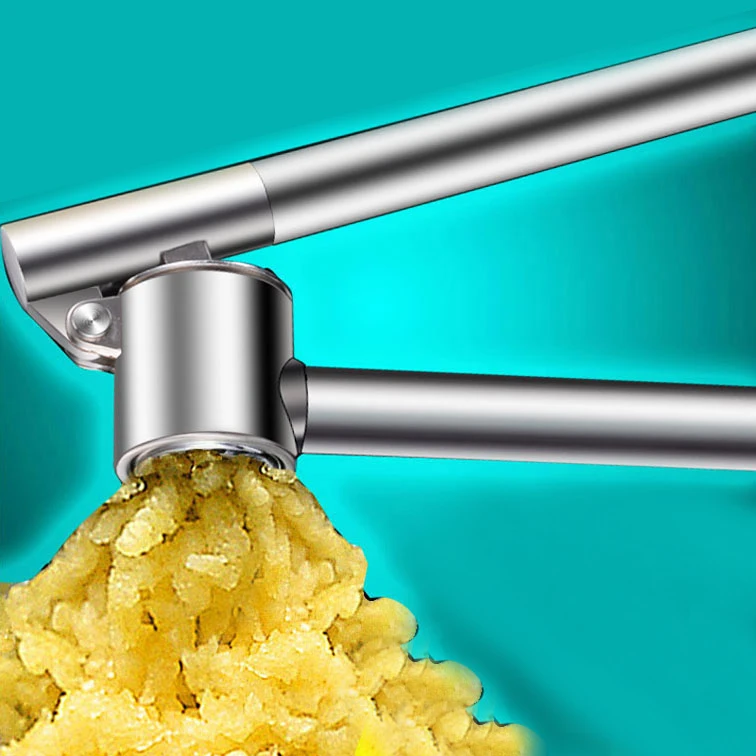 New Stainless Steel Garlic Press Insert Removal For Easy Clean ...