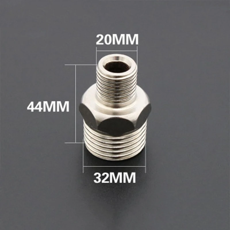 201 Stainless Steel 1/2" BSP Male To 1" BSP Male Thread Hex Reducer ...