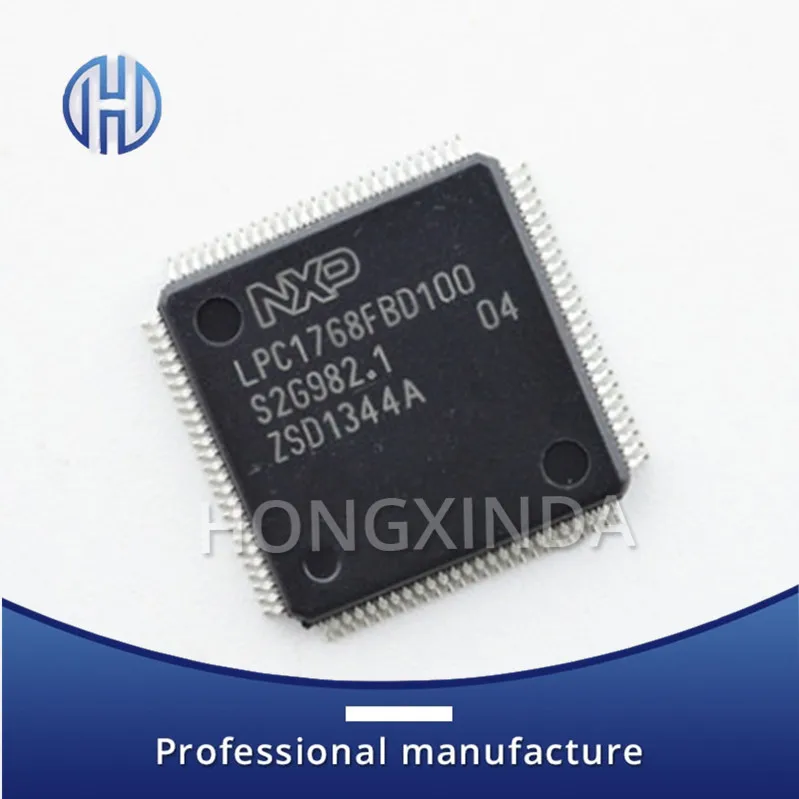 10 pcs lpc1768fbd100 lqfp100 lpc1768fbd qfp lpc1768 32 비트 arm Cortex M3 마이크로 컨트롤러 신규 및 기존 ic ...
