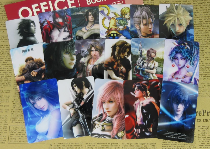 65pcs Final Fantasy Series Stickers Classic RPG Game Characters ...
