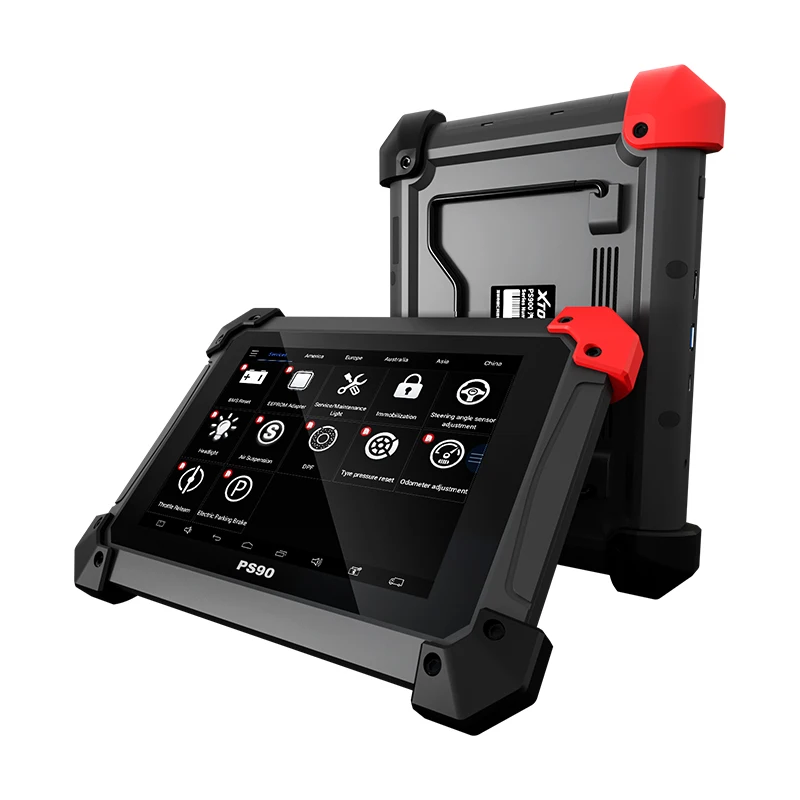 OBD2 Diagnostic XTOOL PS90 Automotive OBD2 With Key Programmer/Odometer ...