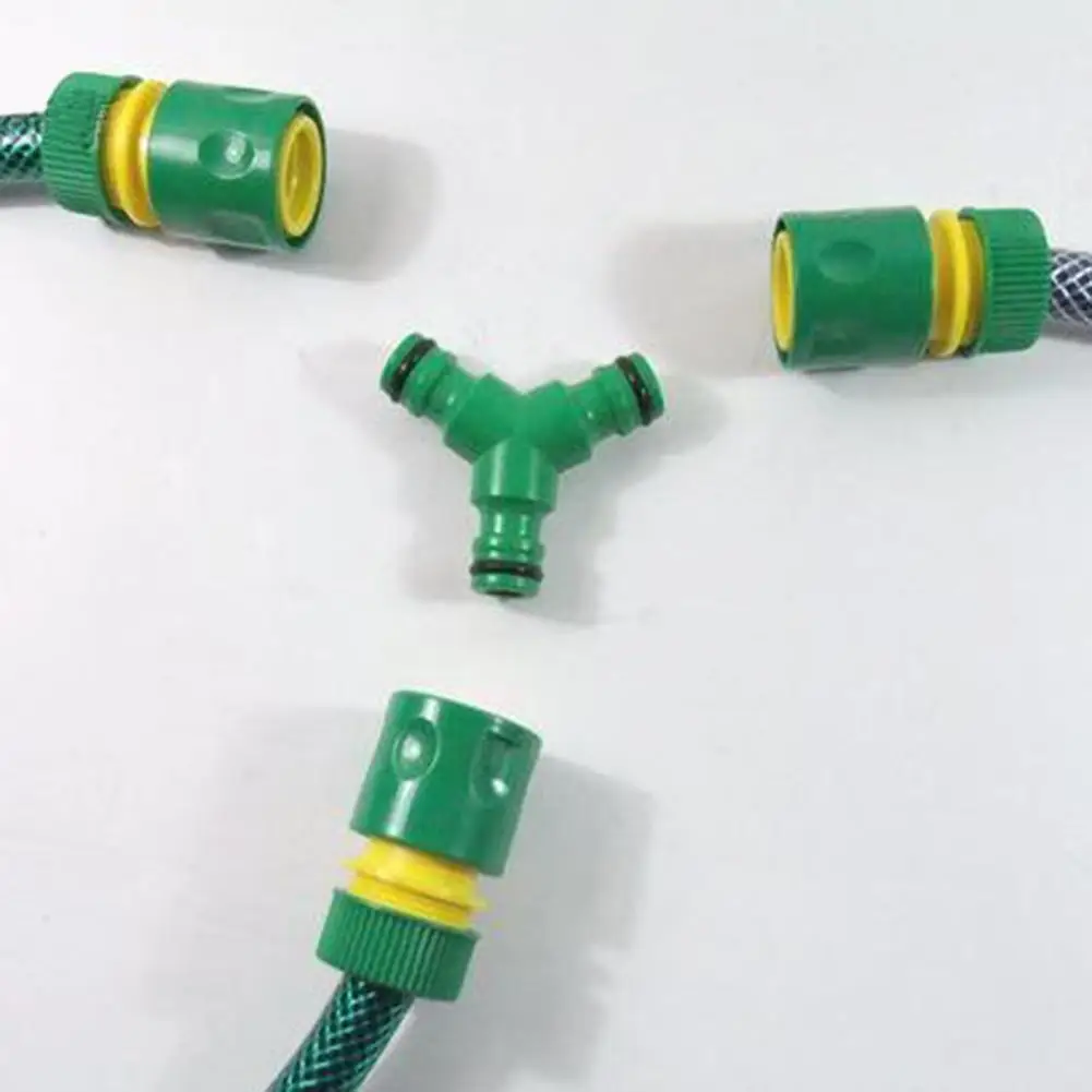 1/2 Inch Three-Way Quick Water Pipe Connectors Plastic Mist Cooling ...