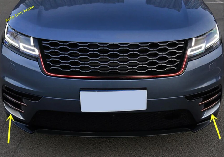 Lapetus Front Bumper Fog Lights Lamps Panel Cover Trim Fit For Land ...