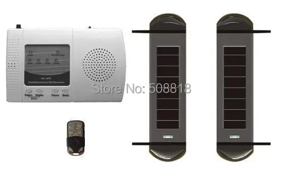 Solar-powered Wireless Beam Sensor | Perimeter Security Intrusion ...