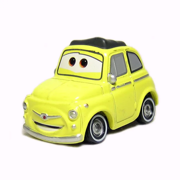 Pixar Cars 2 Luigi 1:55 Alloy car Alloy Die model car Superb ...