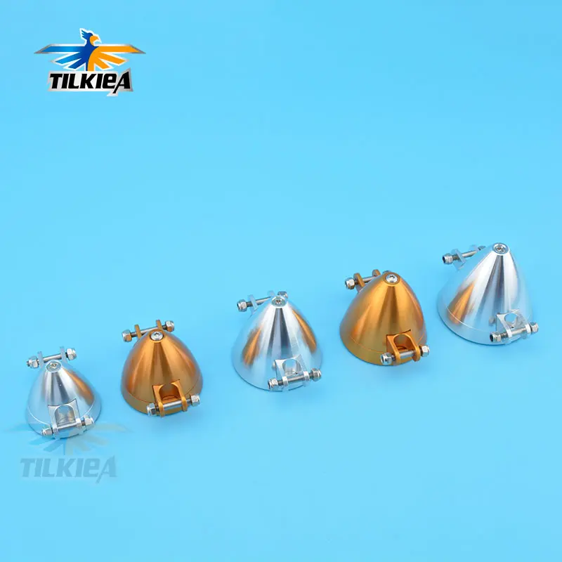 Spinner de aleación de aluminio CNC para hélice plegable, D28, D33, D38 ...