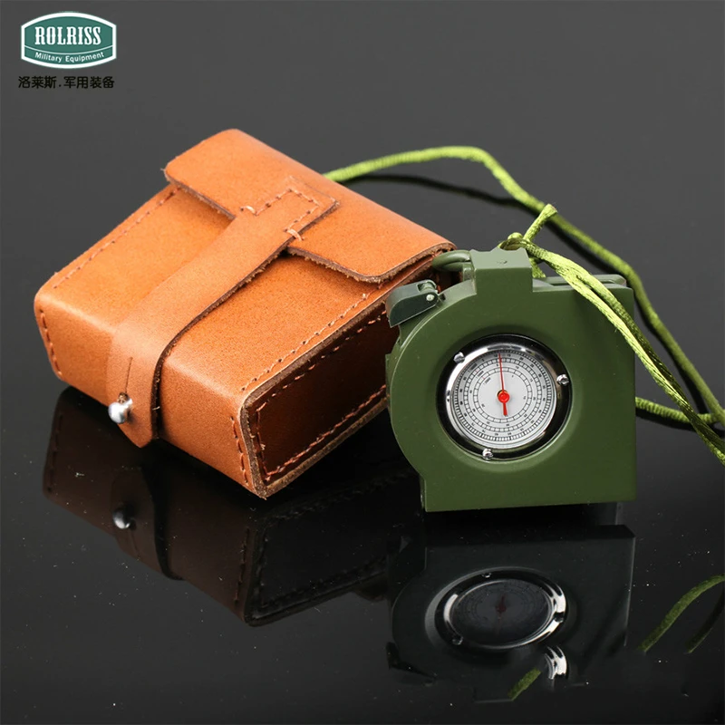 62 Type Compass Outdoor Military Compass With Directional Genuine Cow ...