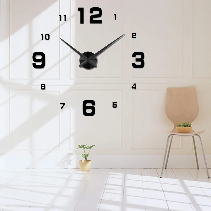 2020-muhsein-New-Wall-Clock-modern-Home-decorate-mirror-large-wall ...