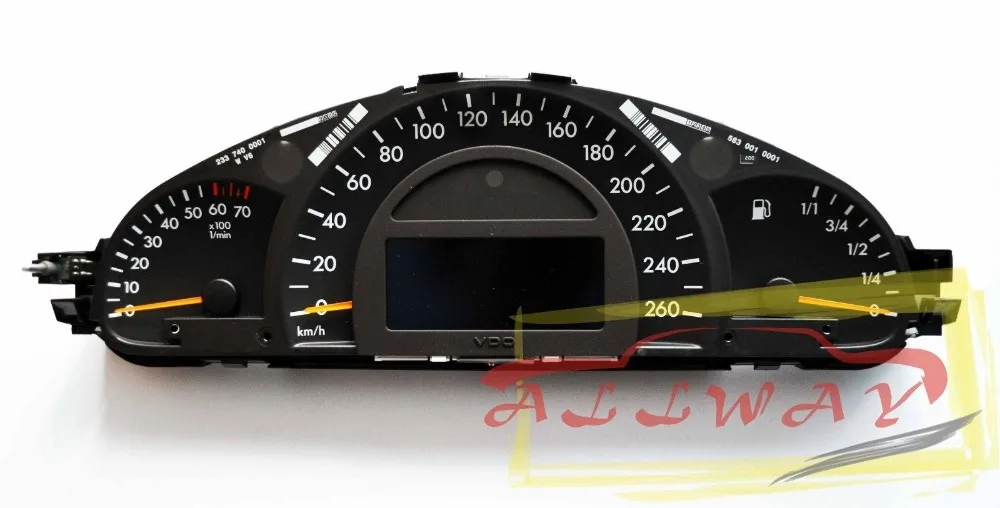 Dashboard LCD Replacement For Mercedes C-Class W203 instrument cluster ...