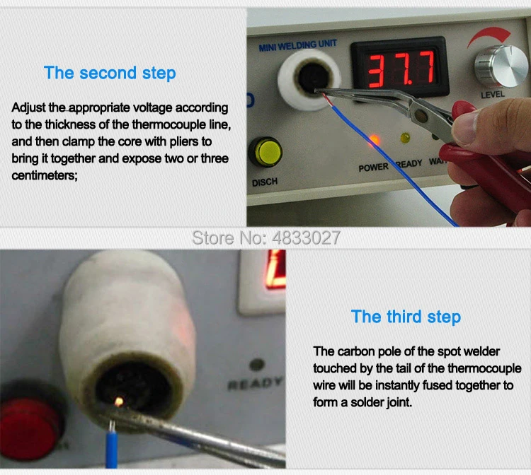 TL WELD Thermocouple Spot Welder Rechargeable Wire Welding Machine With ...