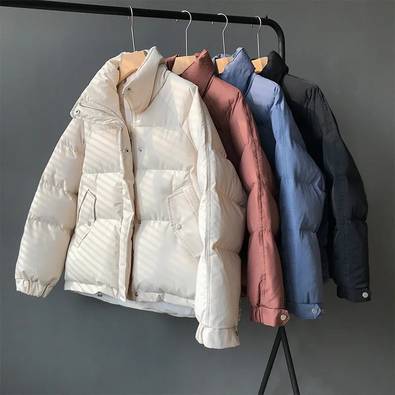 B4 Cotton padded Women 2018 New Korean Cotton padded Clothes Loose ...