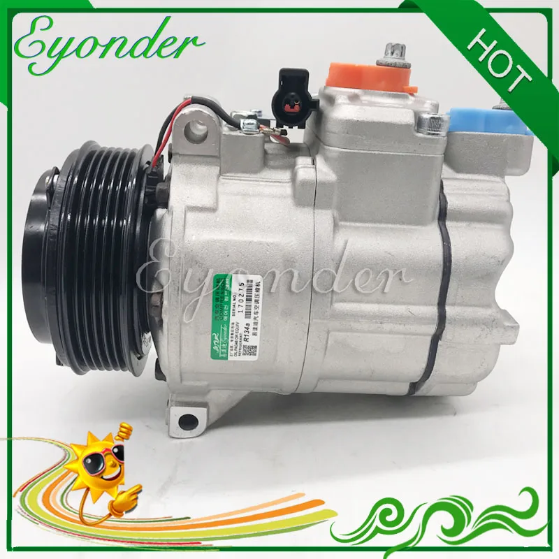 Pxv16 Ac Air Conditioning Compressor Cooling Pump For Land Rover Range ...