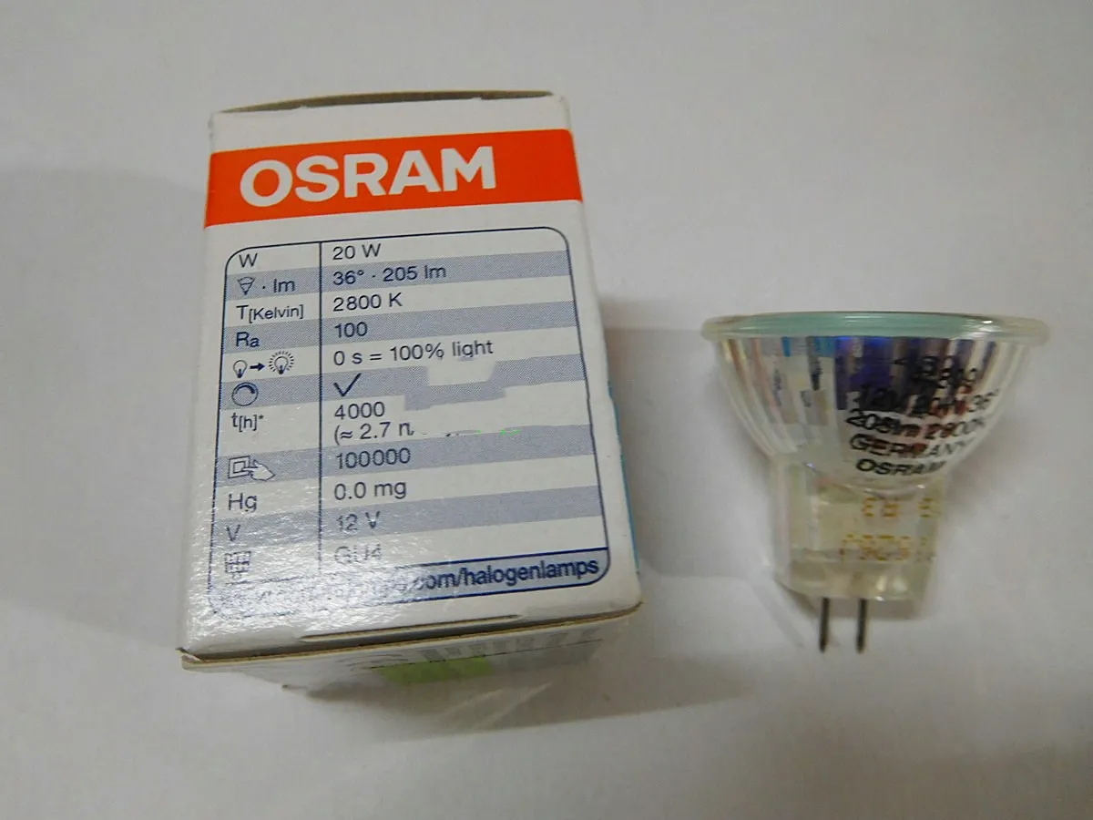 For 2psc Osram Decostar 35s,44890 Sp 12v 20w Mr11 44890sp 12v20w Gu4 ...