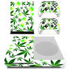 Green Leaf Weed Skin Sticker Decal For Microsoft Xbox One S Console and ...