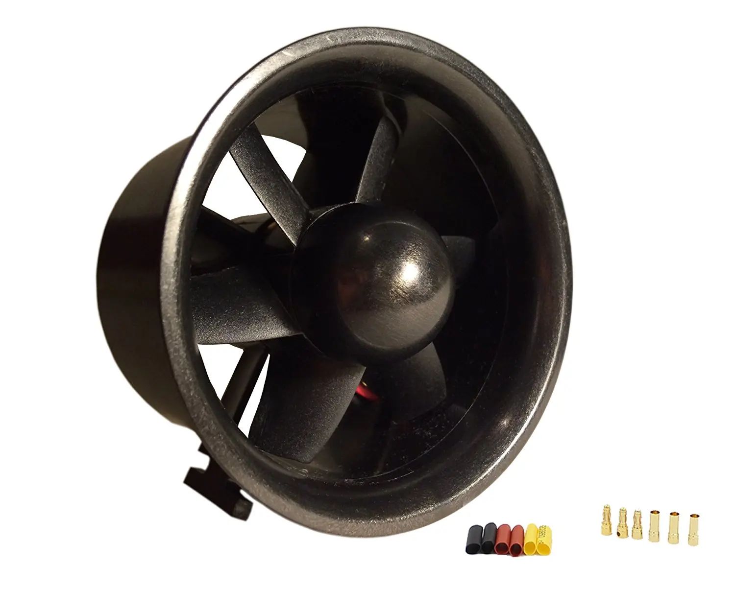 QX Motor 70mm EDF Ducted Fan Set 6 Blades Electric EDF w 3 4s 2300KV ...