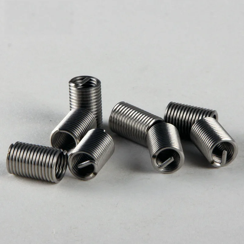 5PCS 304 Stainless Steel Wire Threaded Sleeve Nut Self locking Nut ...