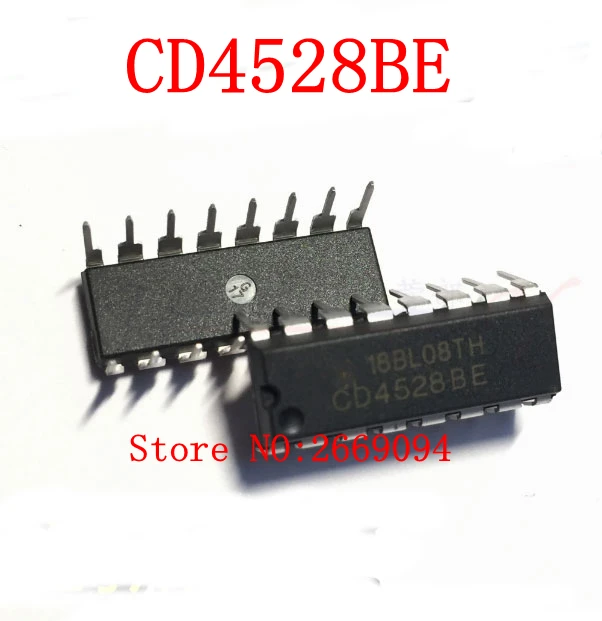 5-CD4528BE-CD4528UBE-DIP16-CD4528-CD4528BD-HEF4528BP-HCF4528BE-HCF4528 ...