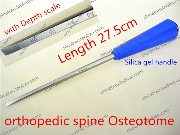 medical-orthopedic-instrument-Spine-chisel-flat-Osteotome-3mm-5mm ...