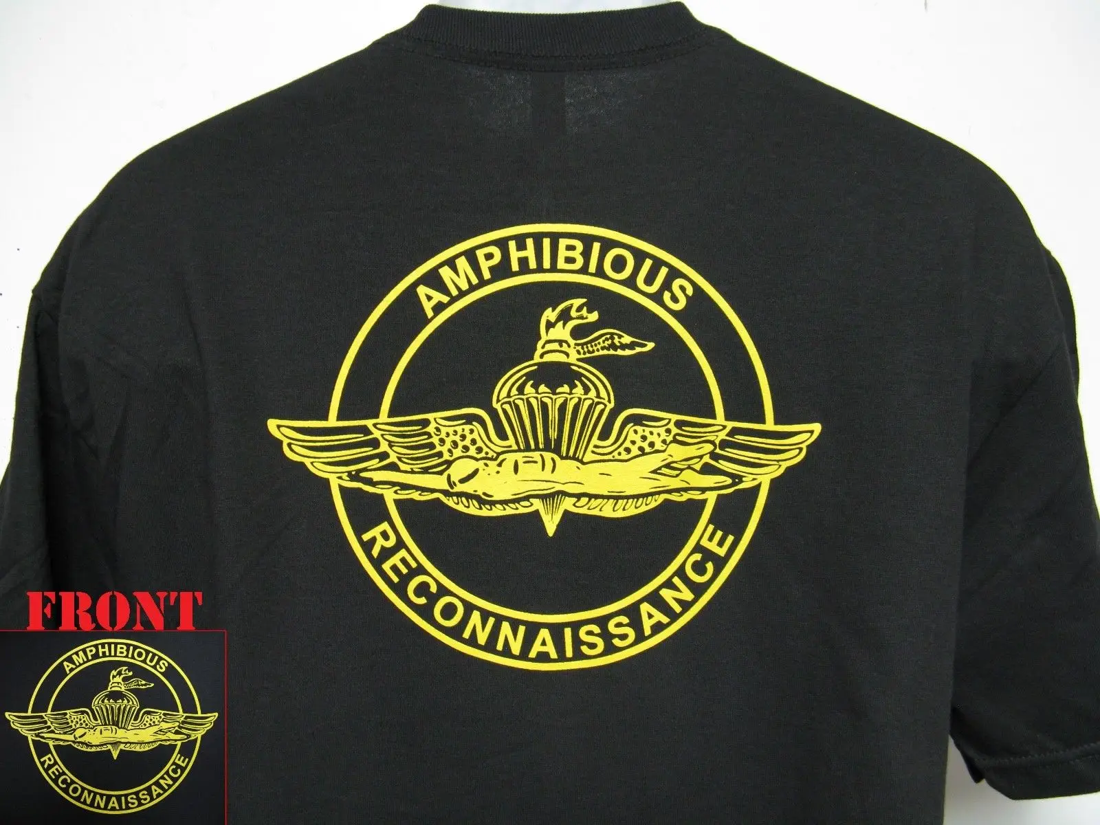 Amphibious Reconnaissance T-shirt/ Usmc/ Recon/ Force Recon/ - T-shirts ...