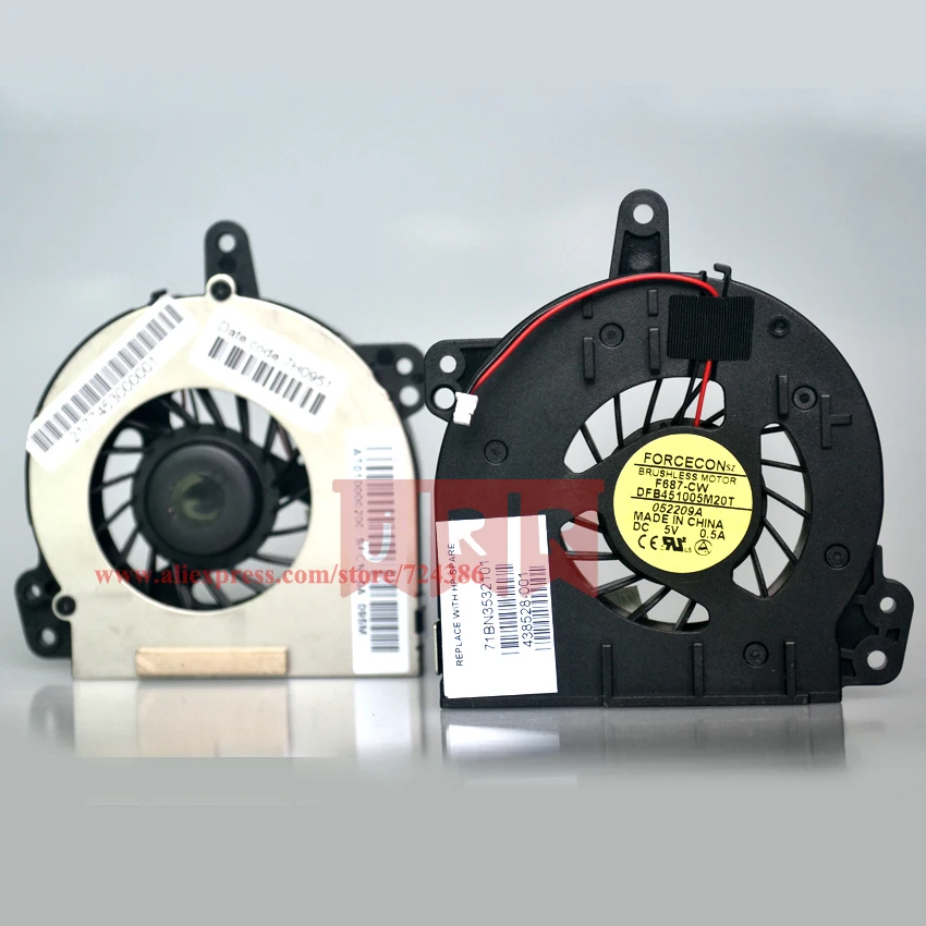 10pcs/lot Brand New FAN FOR HP Compaq 500 510 520 530 540 C700 A900 ...