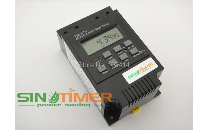 Купить sinotimer 30amp еженедельный программируемый цифровой реле ...