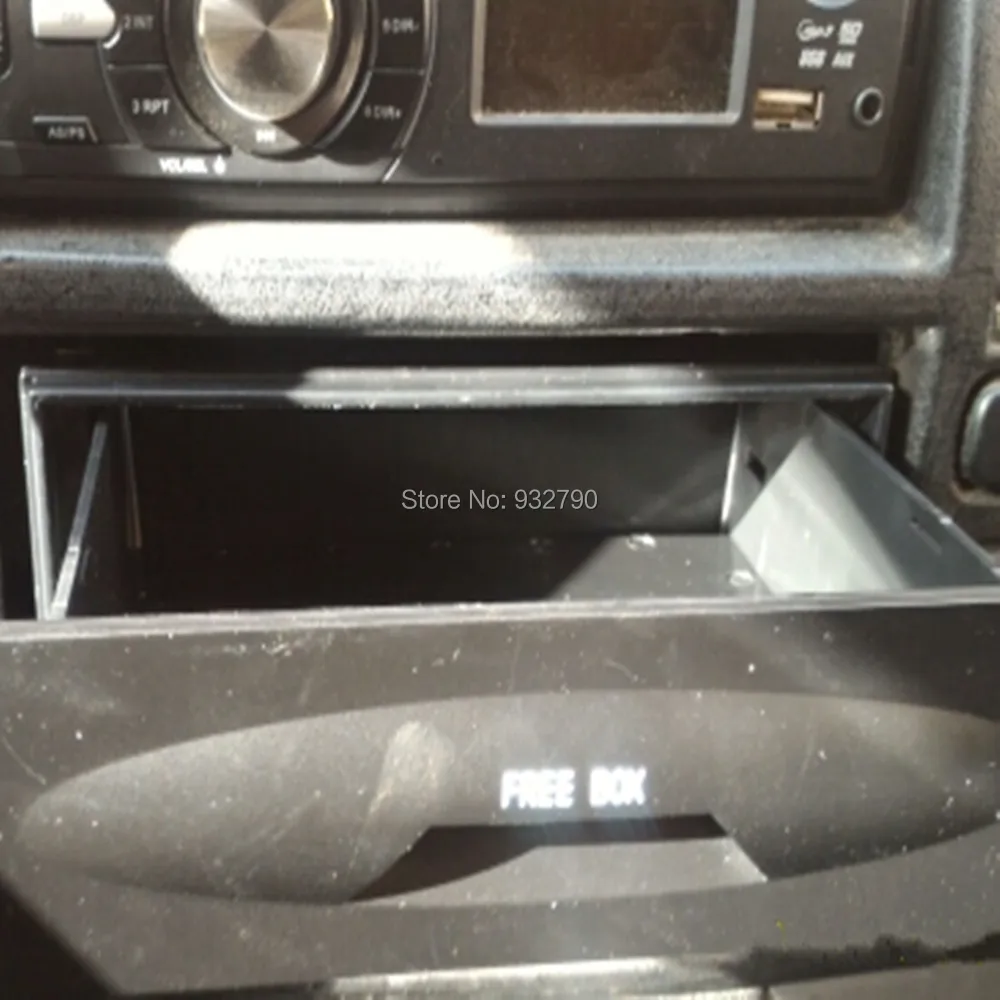 Universal Car Auto Single Din Dash Radio Installation Pocket Kit ...