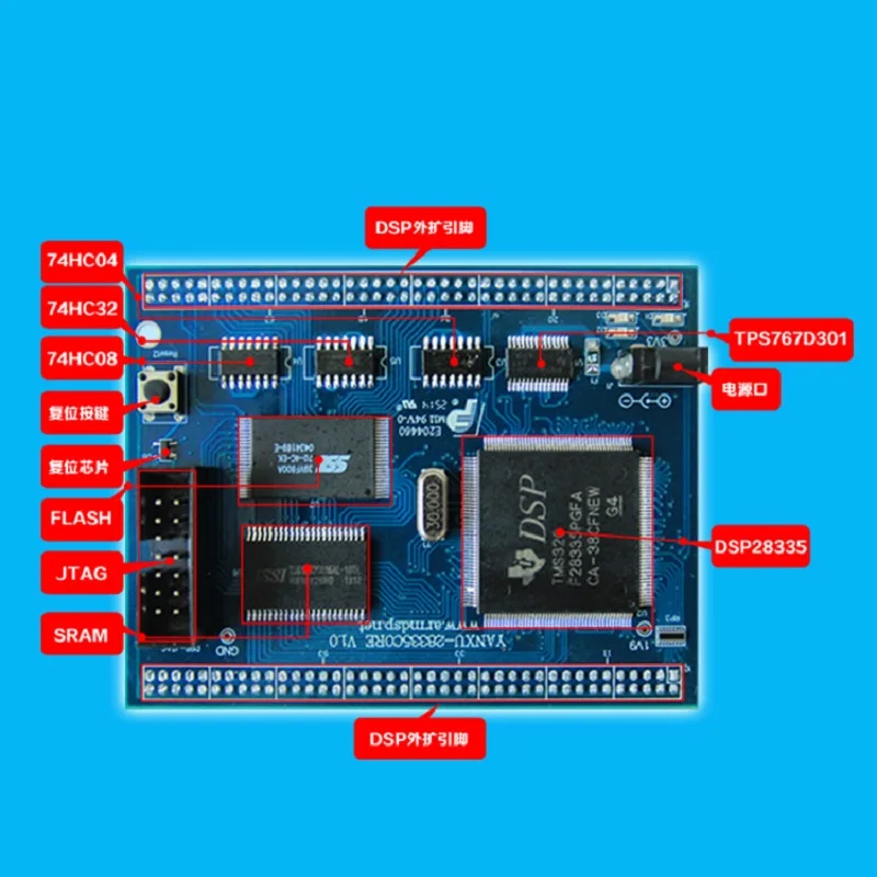 TMS320F28335 DSP Development Board Core B oard Industrial ODM Bo ard ...